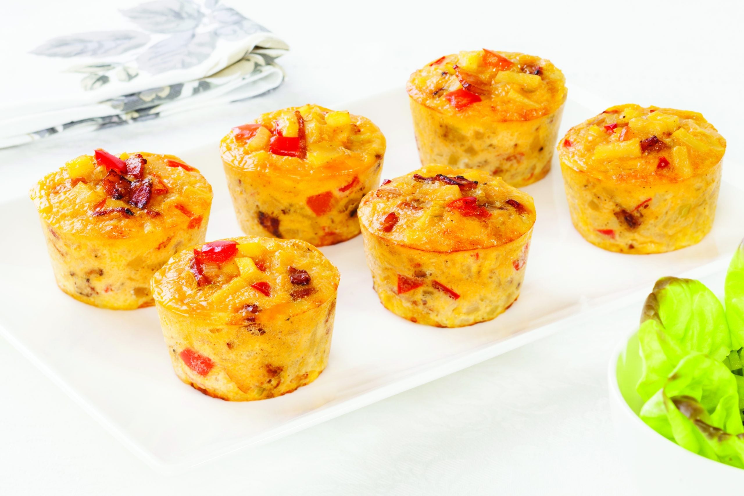 Baked Mini-Frittatas With Veggies & Cheese – Cortex Health New Zealand