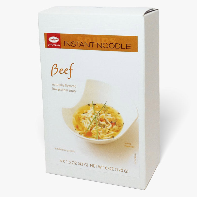 Instant Noodle Soup - Beef - 4 Individual Packets – Cortex Health New ...